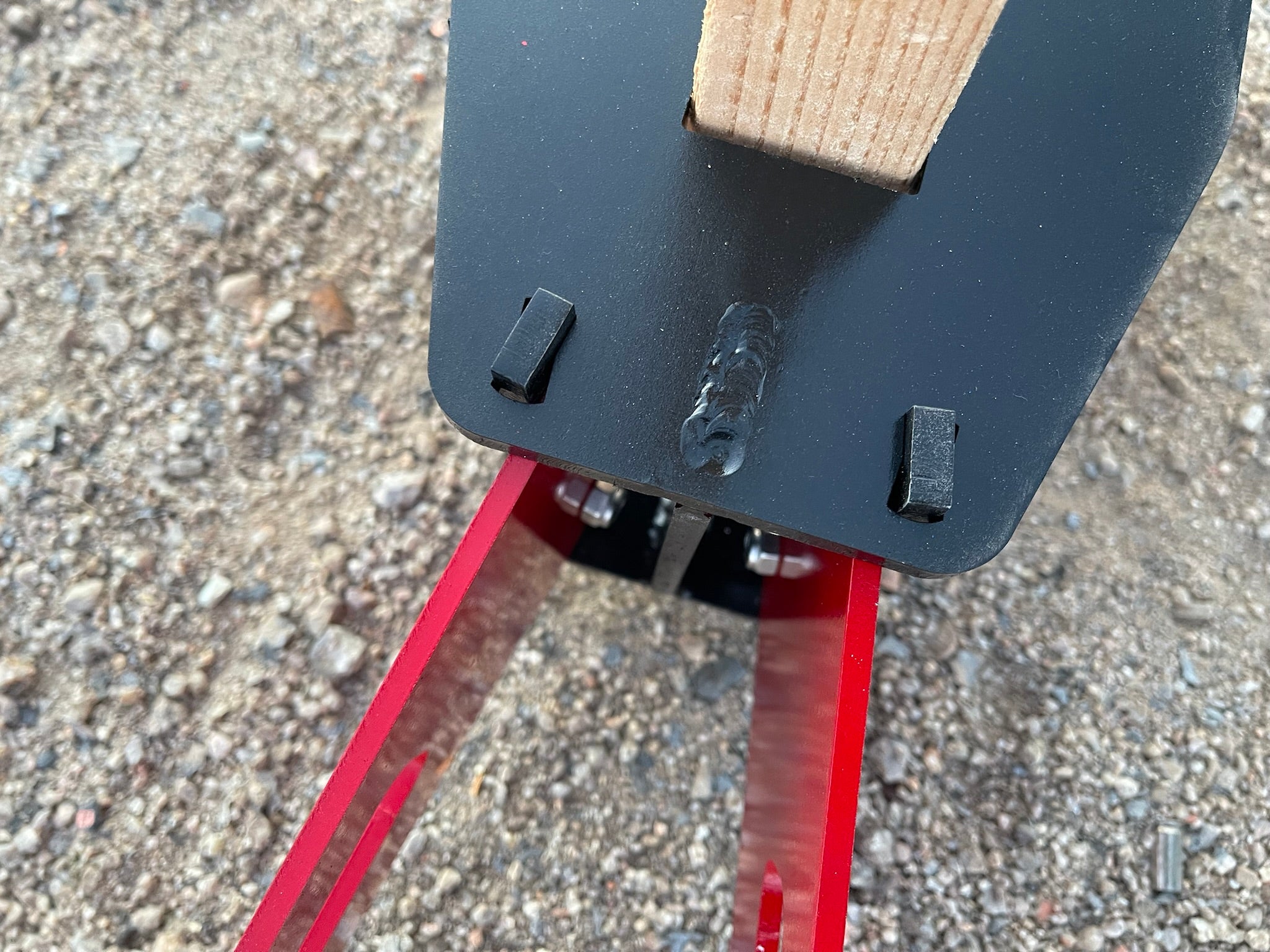 Direct Hit Target Light Weight Folding Target Stand - 4 Leg For 2x4 Po ...