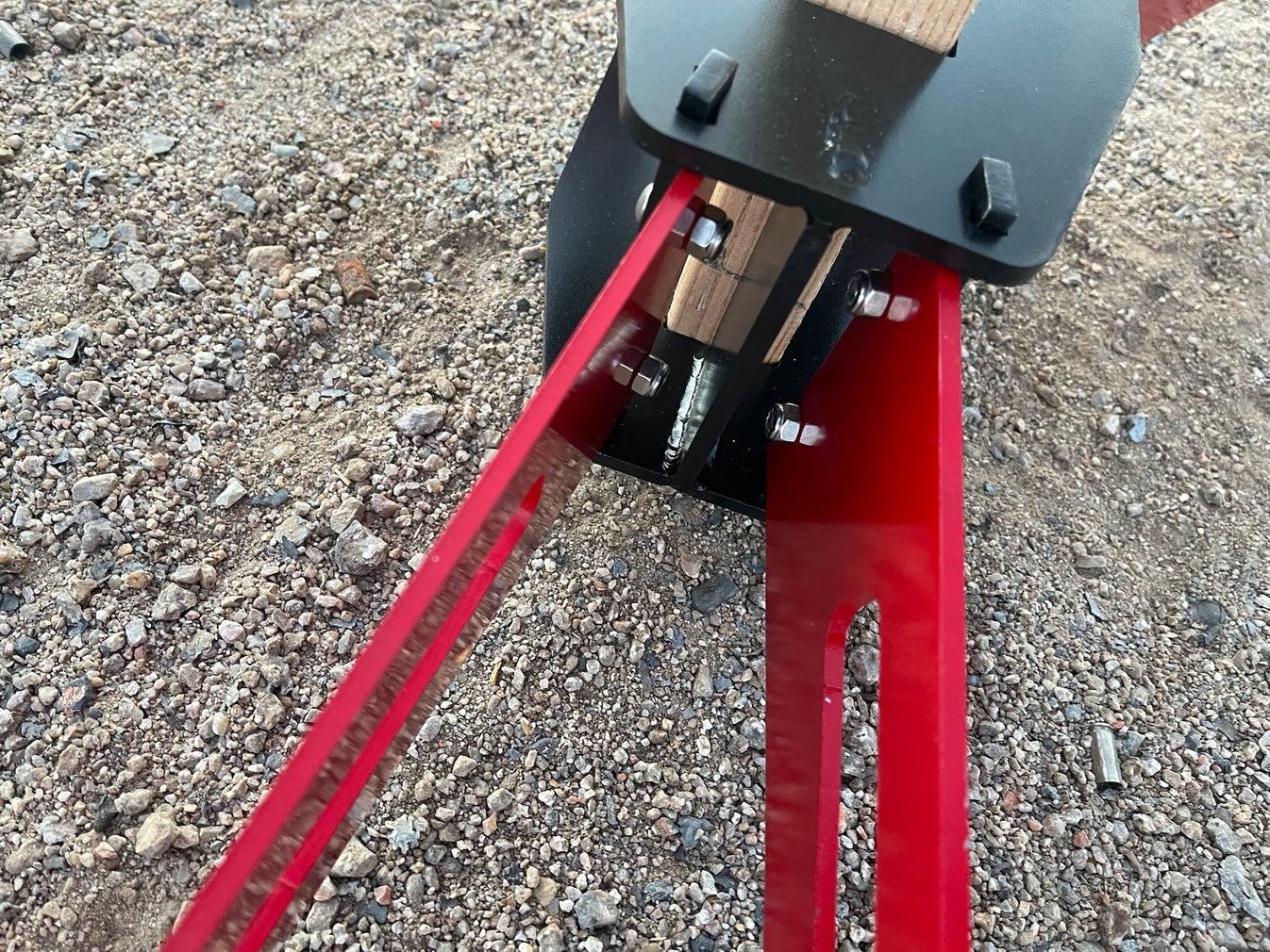 Direct Hit Target Light Weight Folding Target Stand - 4 Leg For 2x4 Po ...